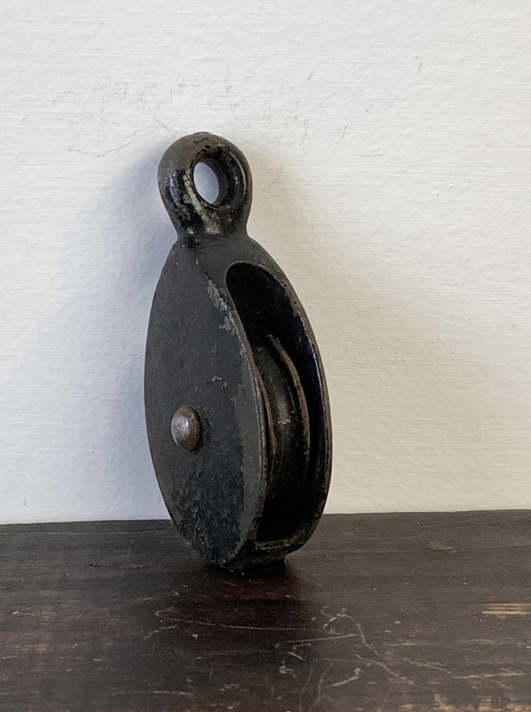 Small Iron Single Rope Wheel Pulley - Etsy