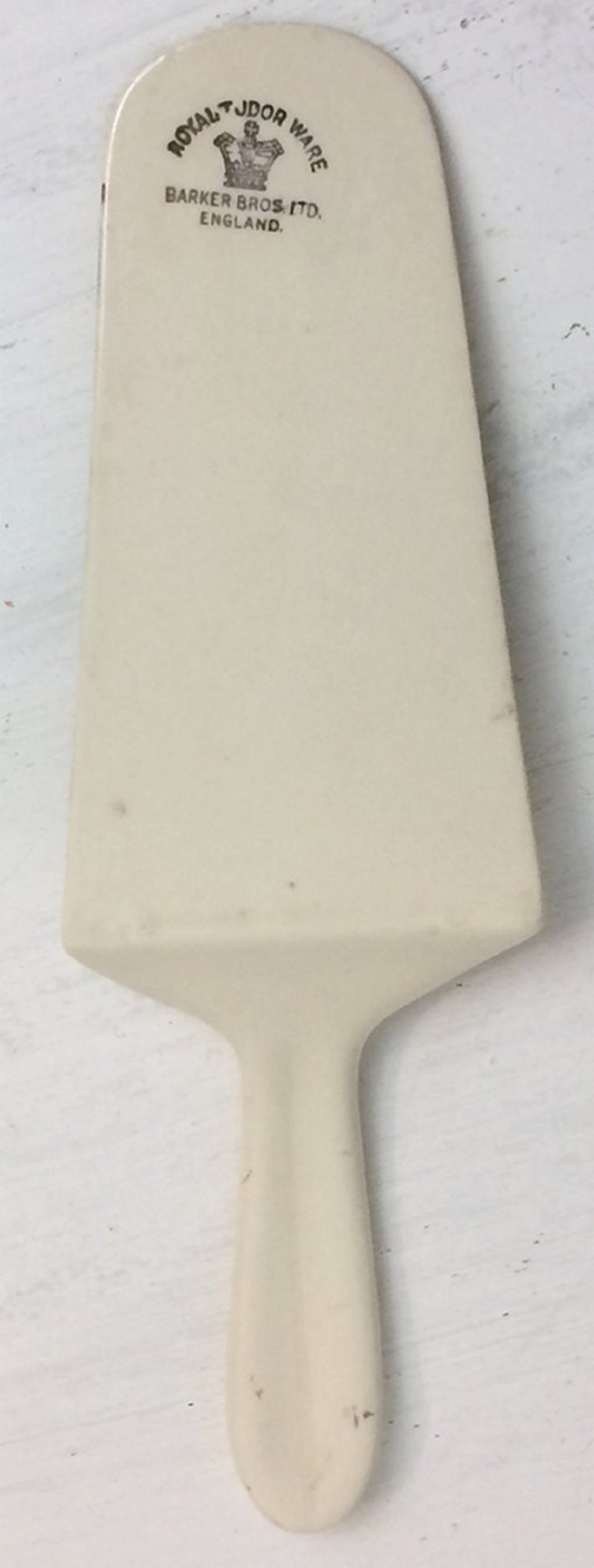 Royal Tudor Ware Shadow Rose Ceramic Pie Server - Etsy