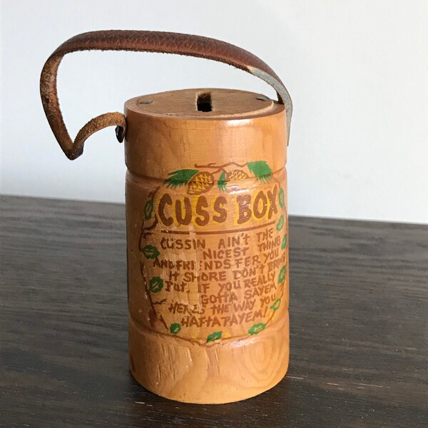 Cuss Box - Etsy