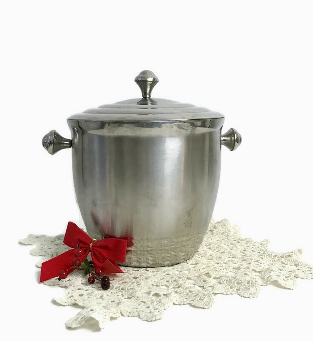 Lenox Tuscany Classics Ice Bucket, Stainless Steel Barware - Etsy
