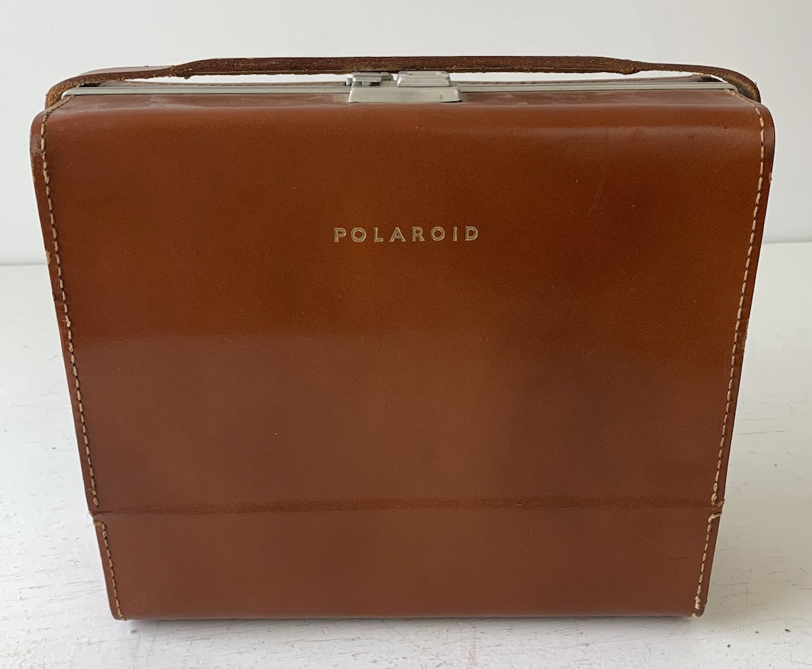 Polaroid Highlander Land Camera Model 80B in Leather Case - Etsy