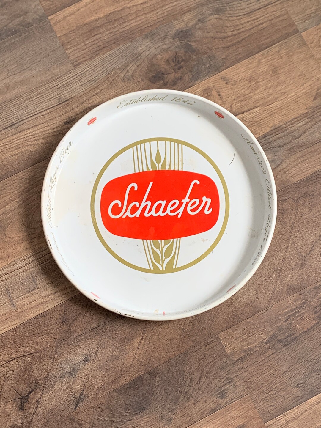 Schaefer Beer Tin Tray - Etsy