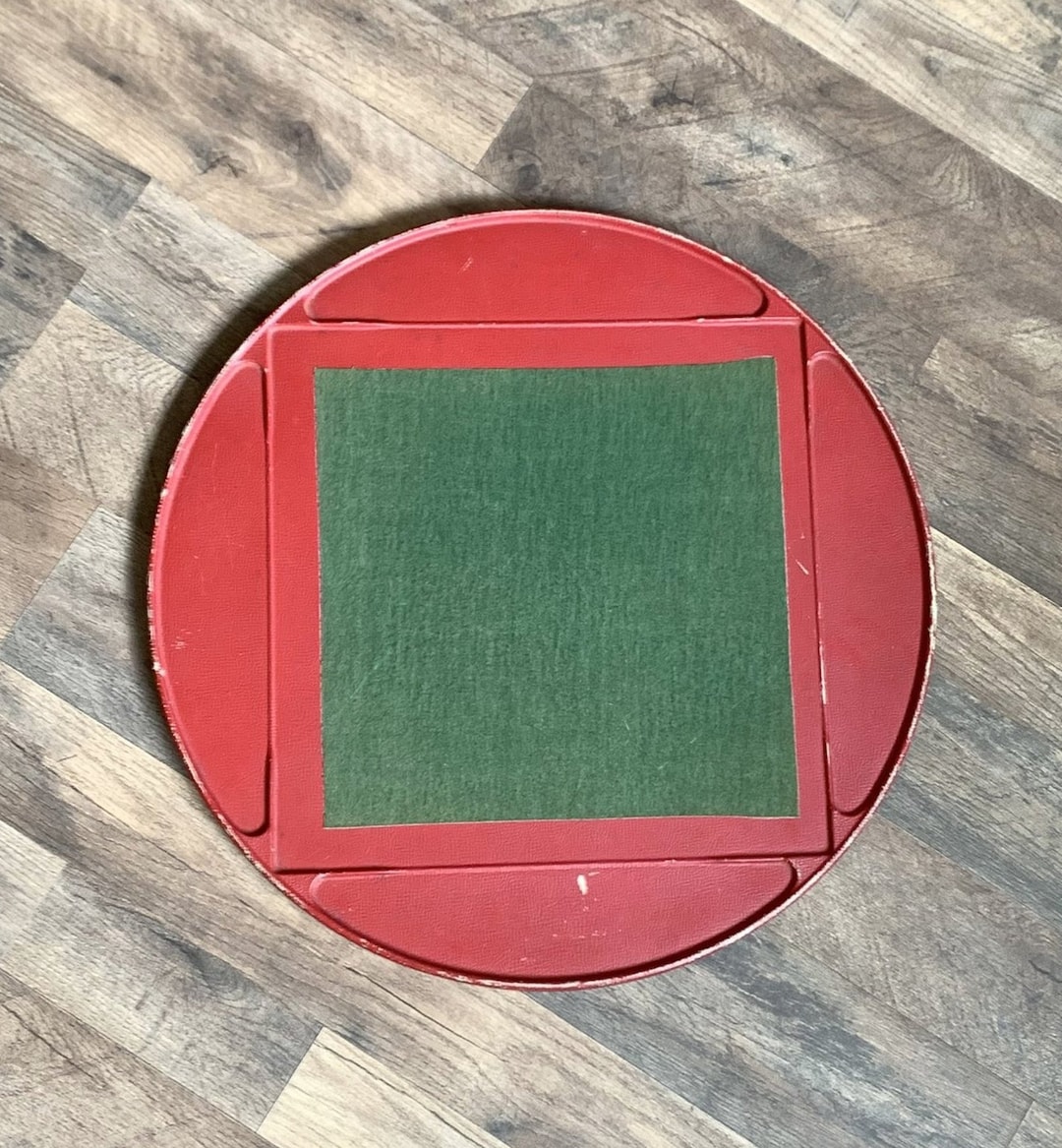 Vintage Deluxe Scrabble Turn-table M-K Enterprises, Round Mid Century ...