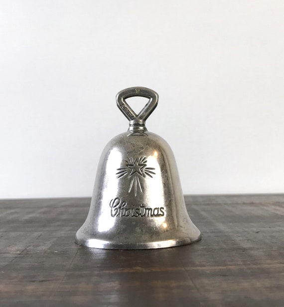 Raimond Silverplate Christmas Bell Vintage Italian Silver | Etsy