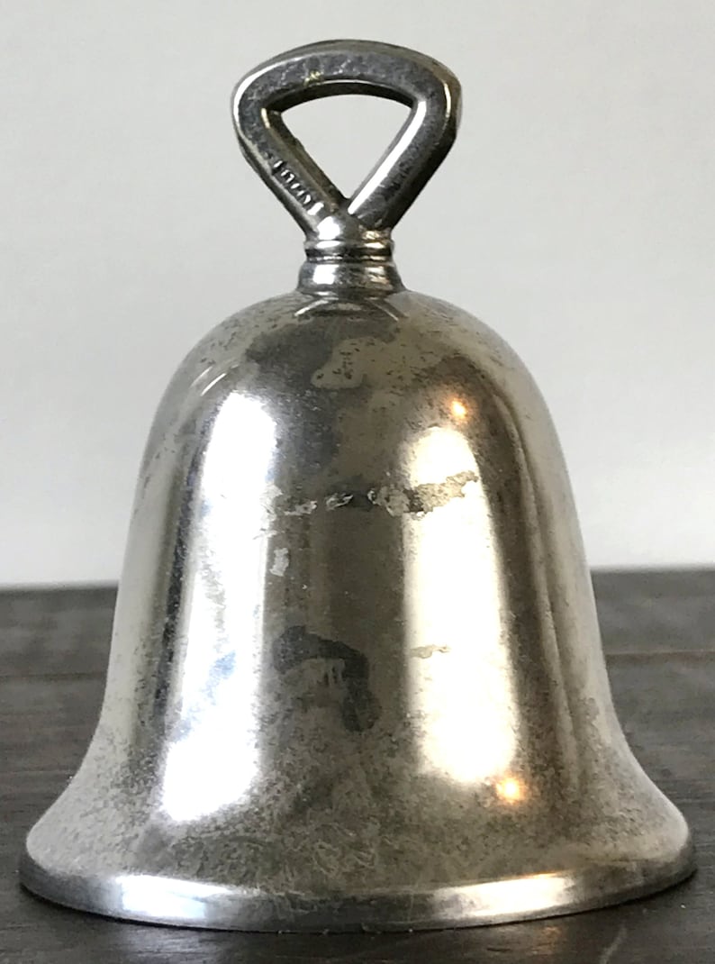 Raimond Silverplate Christmas Bell Vintage Italian Silver | Etsy