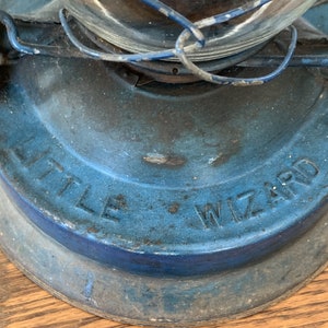 Dietz Little Wizard Lantern No 1 Blue Kerosene Oil Lamp, Syracuse NY - Etsy