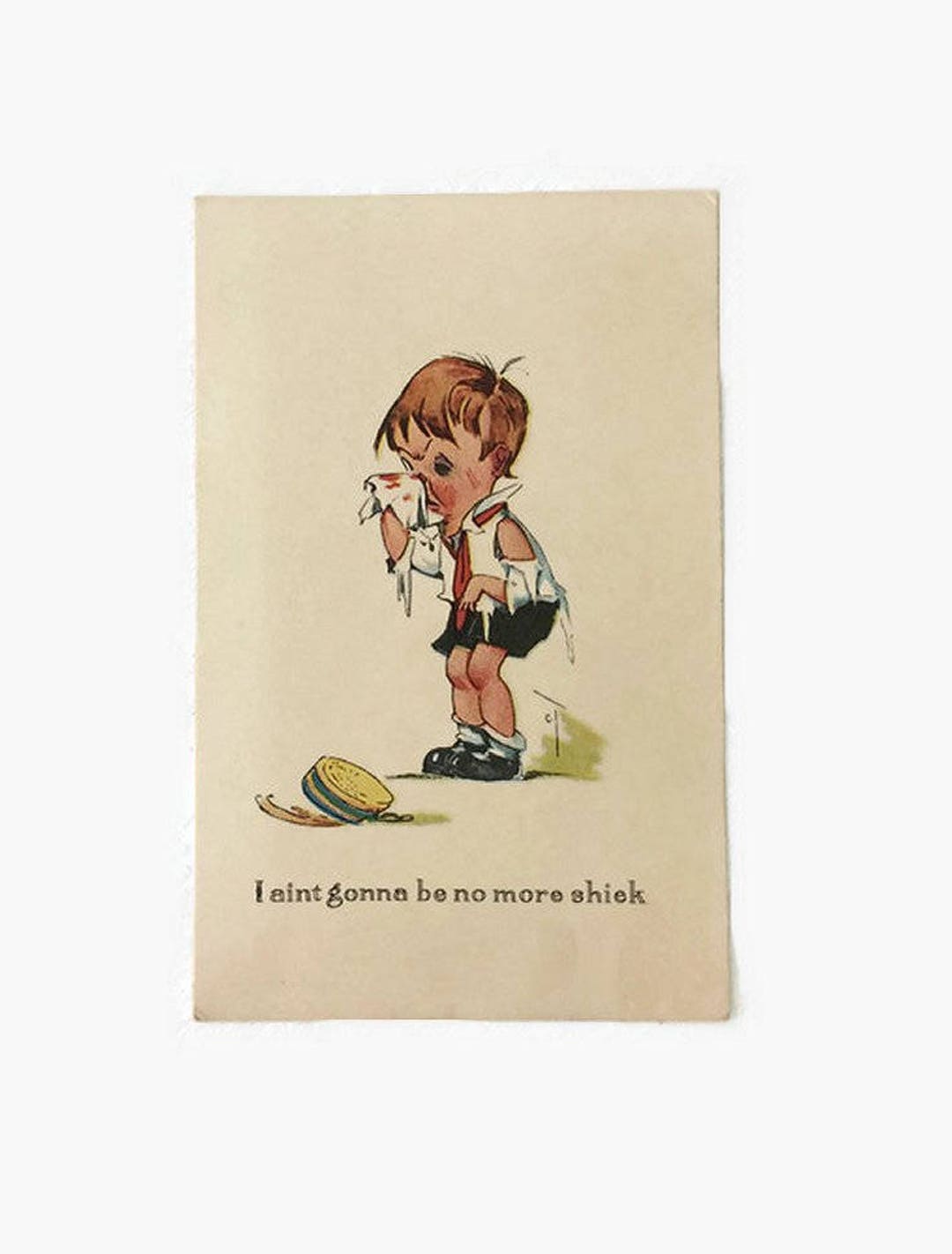 Valentine's Day Postcard by Charles Twelvetrees - Etsy