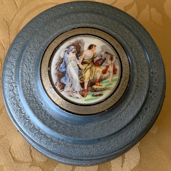 Porcelain Powder Box - Etsy