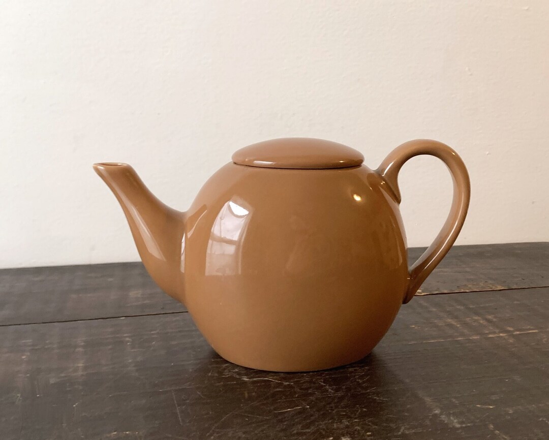 Retro Designpac Teapot, Chocolate Brown, Individual Tea Pot - Etsy
