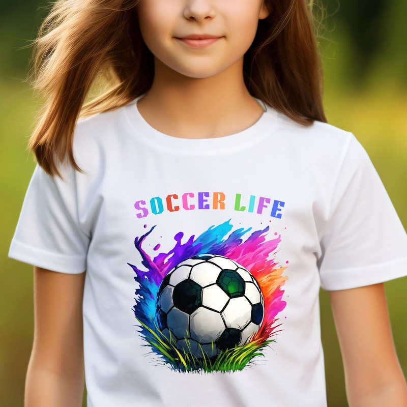 Kids Soccer Shirts - Etsy