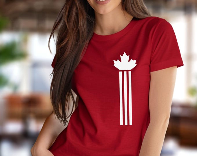 Made in Canada T-shirt, Canadian Maple Leaf Shirt, Canada Pride Tee ...