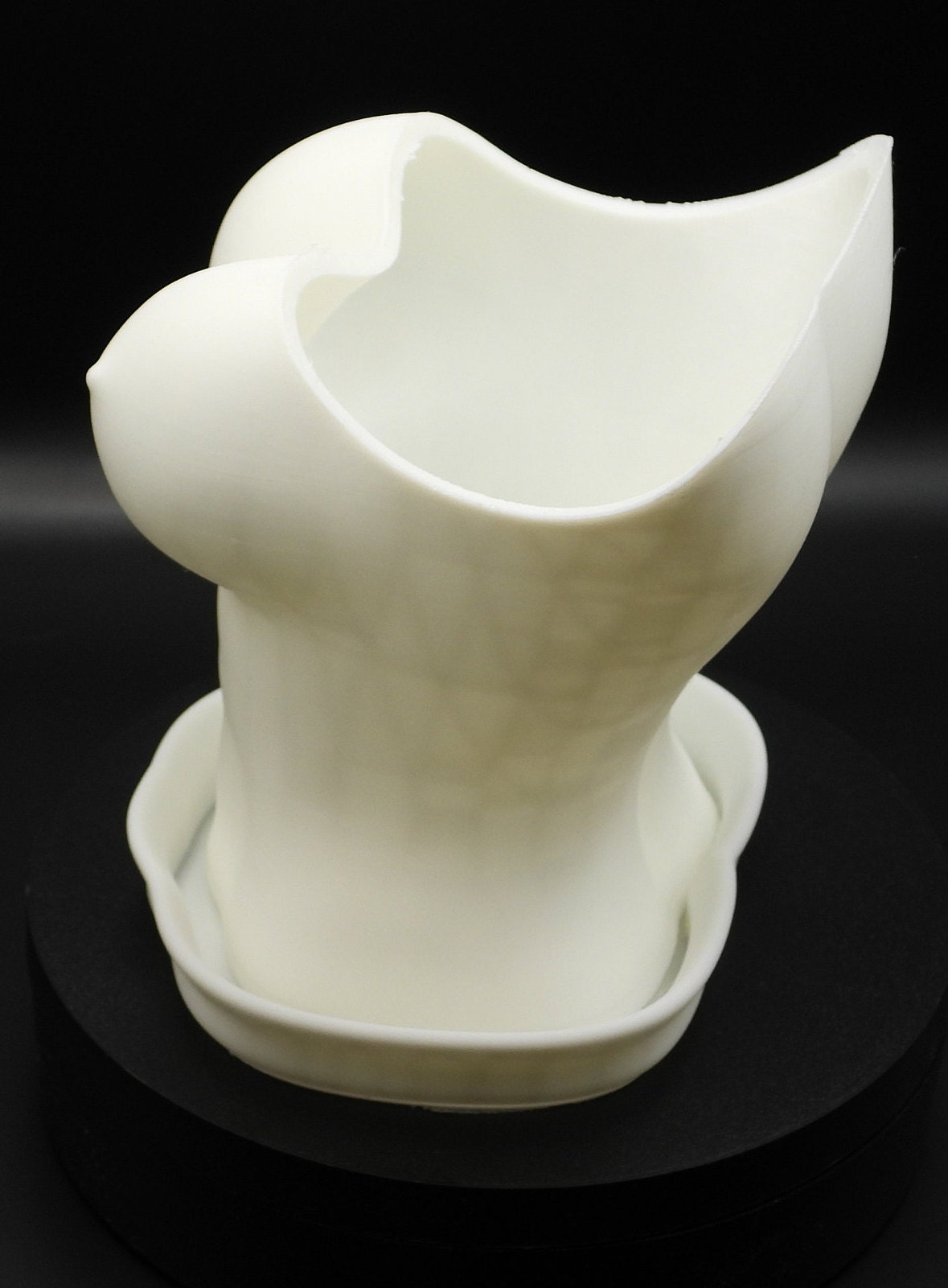 Statue Like Nude Breast Planter W/ Base - Etsy