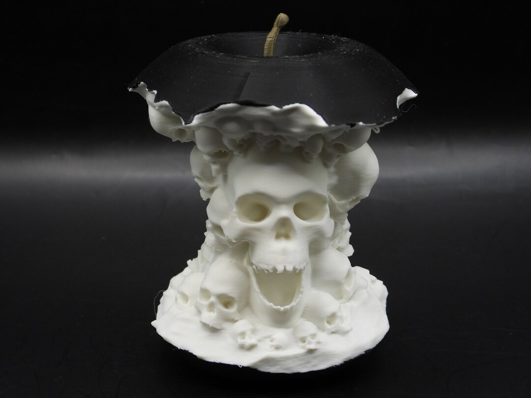 Cursed Apple With Skull: Gothic Halloween Decor - Etsy