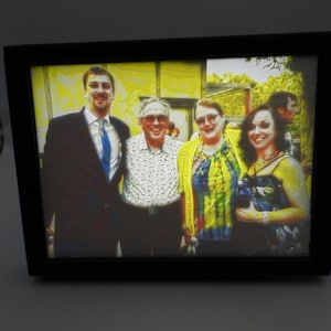 3D Hero LED Frame & 3D Printed Photo: 3d-print Your Memories - Etsy Canada