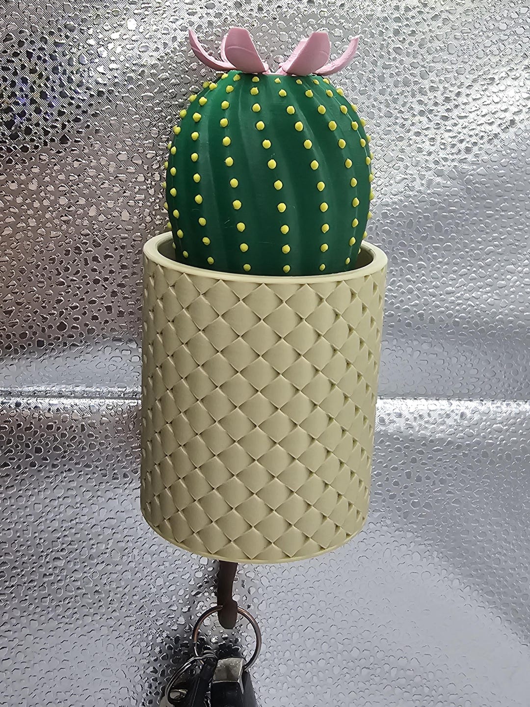 Blooming Cactus Key Holder - Etsy