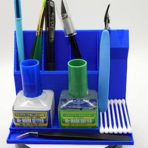 The Mr. Hobby Modeler’s Essential Caddy: Crafted for Precision and ...