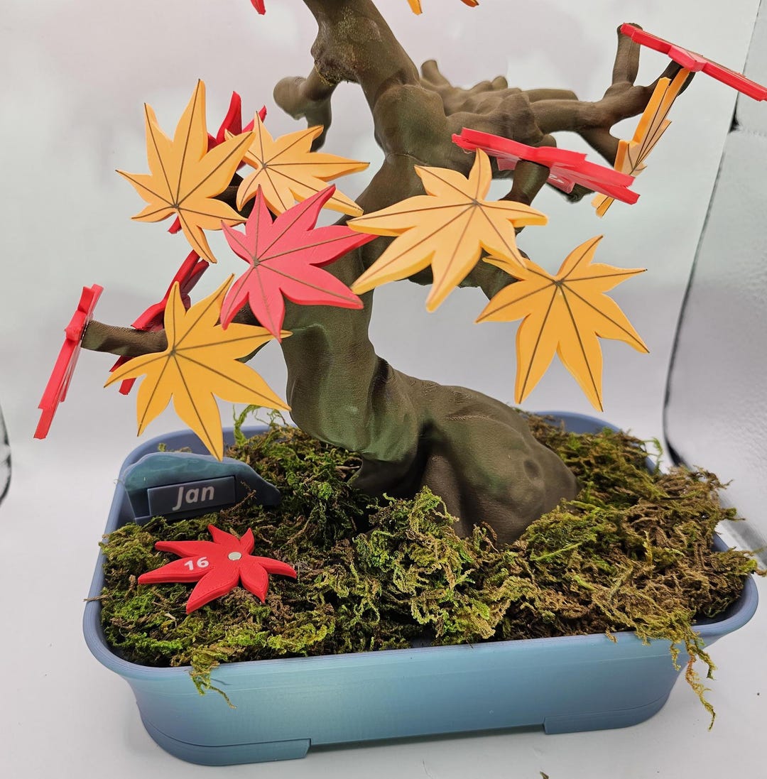 Bonsai Calendar Tree - Etsy