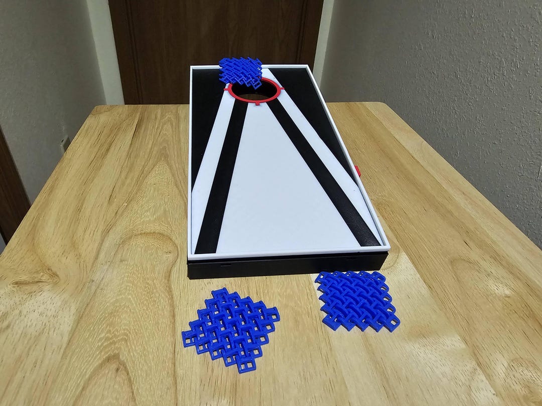 Desktop Cornhole Game: Mini Bag Launcher - Etsy