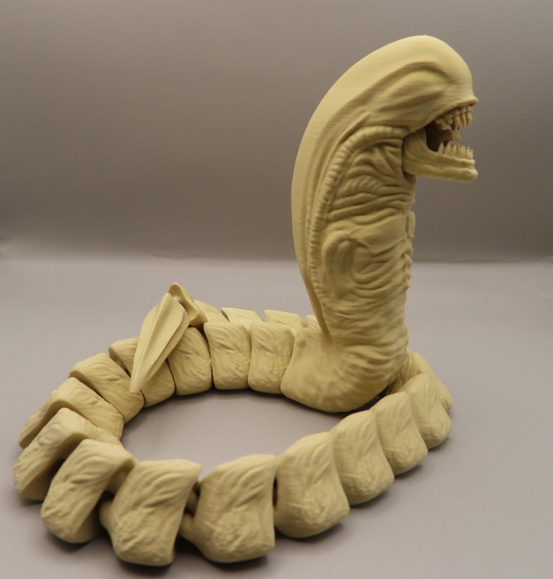 Alien Chestburster Articulated Model - 21" of Terror - Etsy