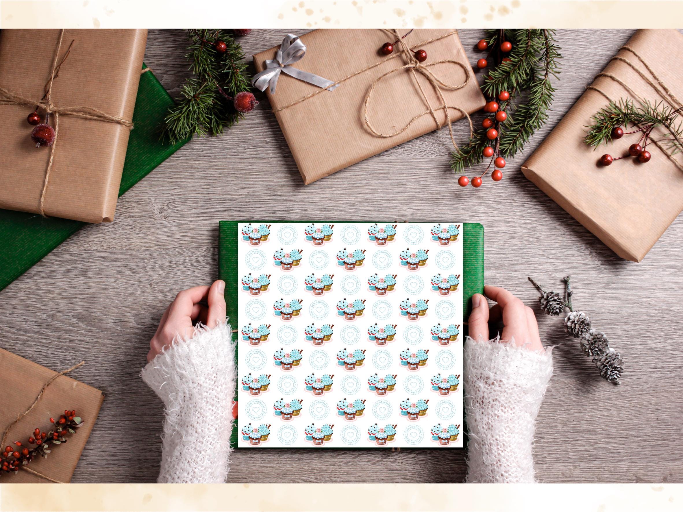 Baking Digital Paper, Birthday Digital Paper, Baked With Love, Cake ...