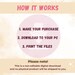 Printable Recipe Templates, Digital Download 8.5 X 11 Inch A4, Home ...