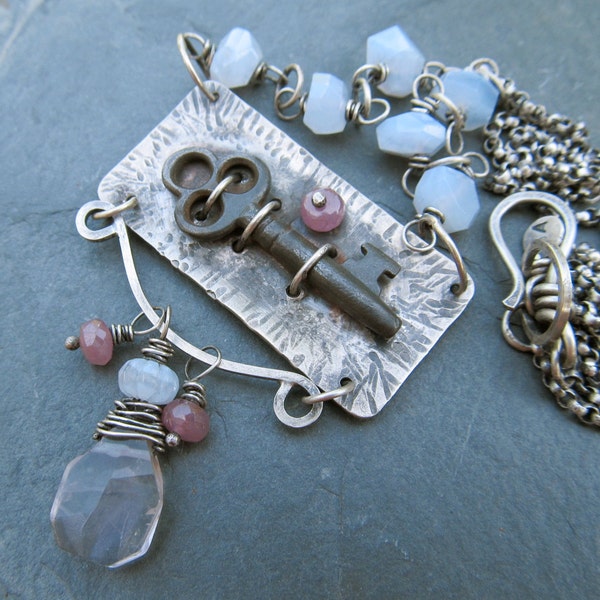 Key Necklace - Etsy
