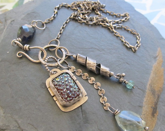 Long Charm Necklace Luminous Trinket - Etsy