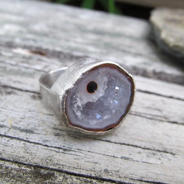 Geode Ring - Etsy