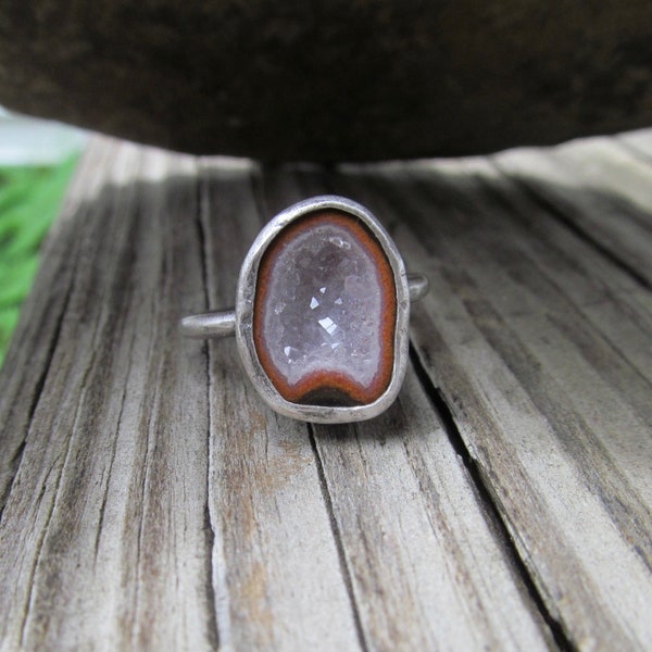 Geode Ring - Etsy