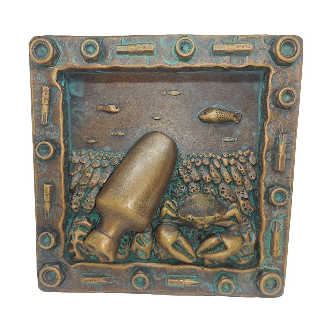 Steampunk Crab 3d Wall Art 3d Painting Wall Sculpture Plaster Wall Art for Cottagecore Decor - Etsy