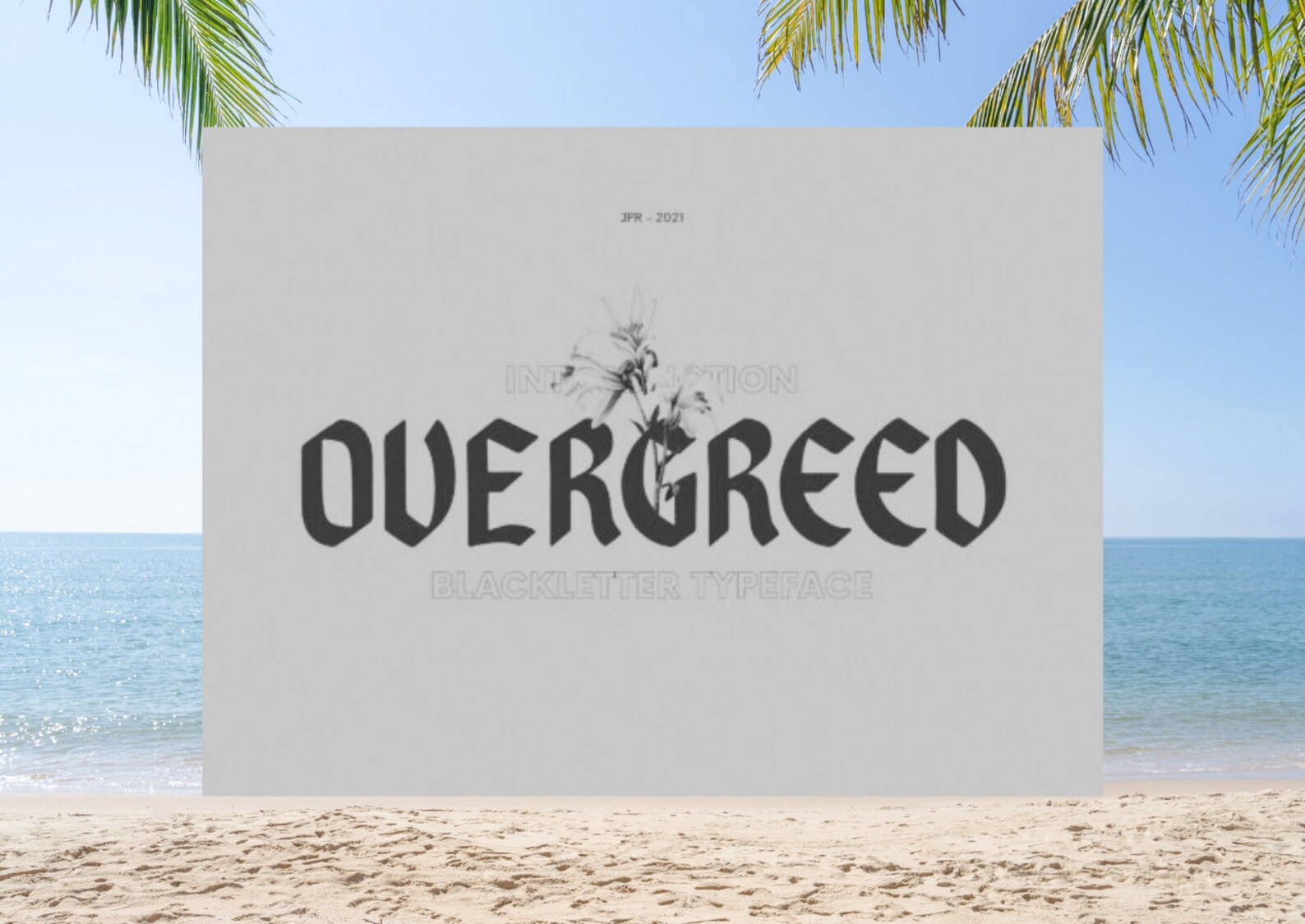Overgreed Font Classy Font, Serif Font, Modern Font, Retro English Font ...