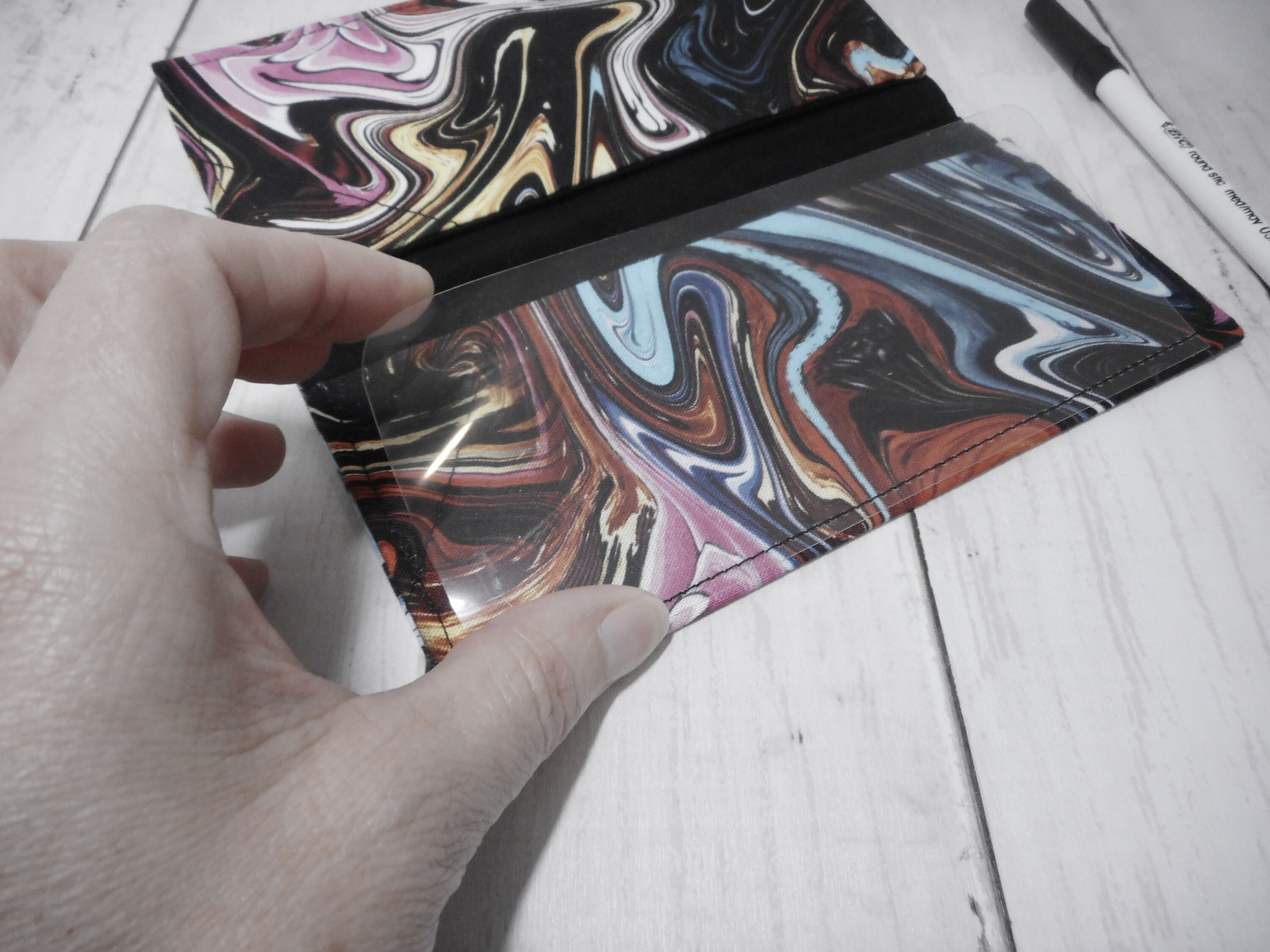 Oil Slick Check Book Cover Duplicate Checkbook - Etsy