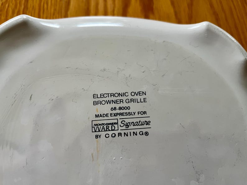 Vintage Corning Ware, Montgomery Ward Signature by Corning Electronic ...