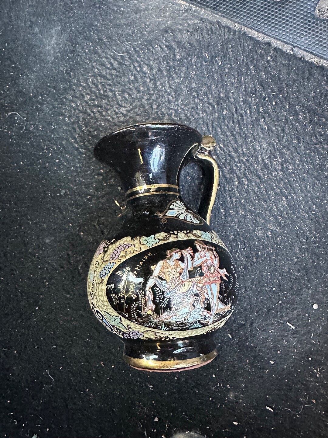 Vintage Gold Vase 24k Paint Made in China - Etsy