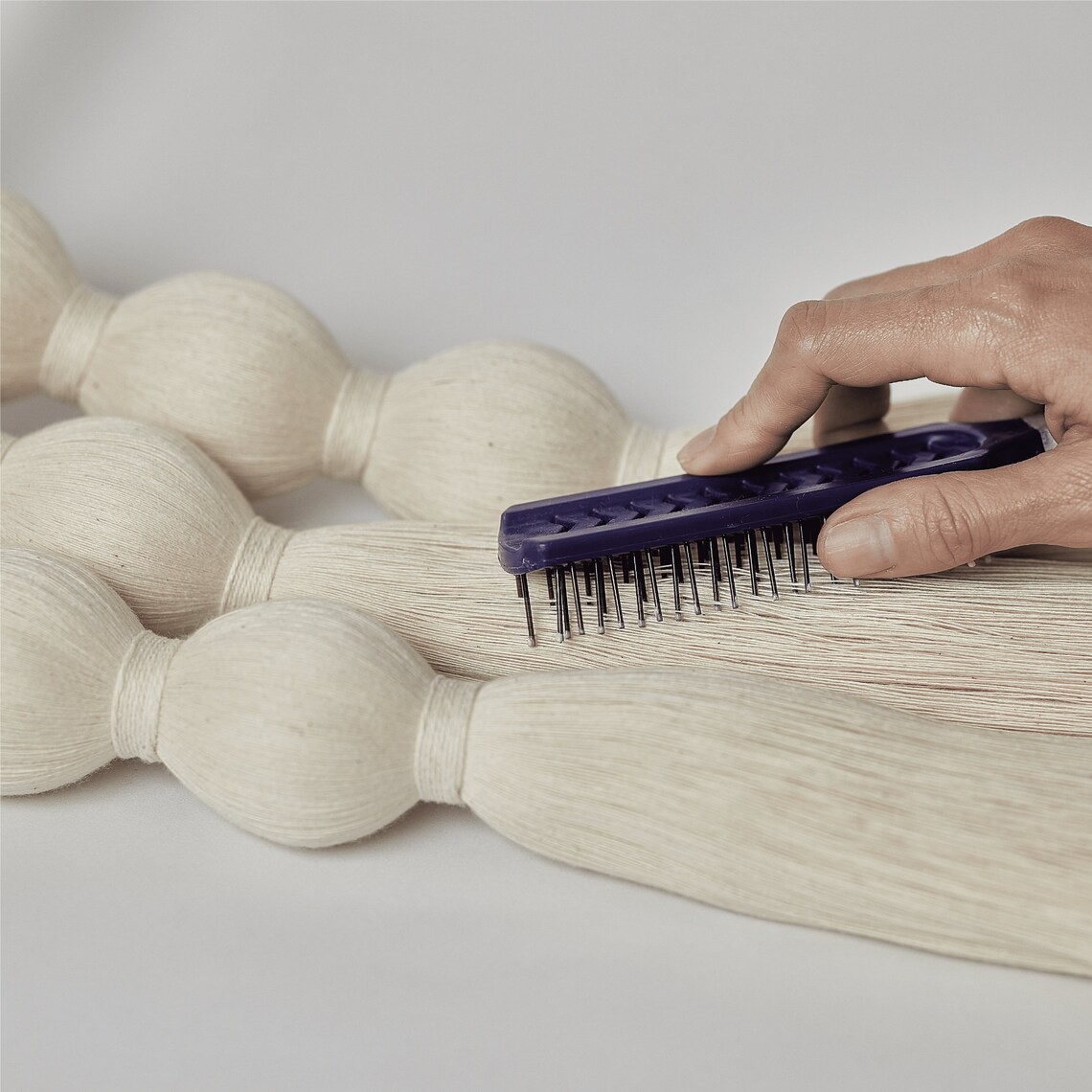 Combed Yarn: 180 Unraveled Cotton Threads - Etsy