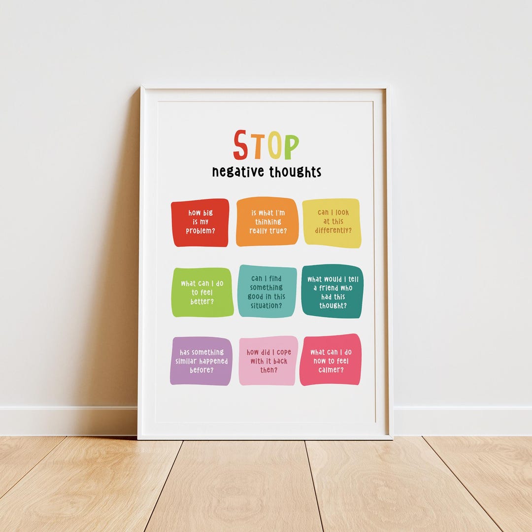 Mental Health Printable Poster Therapy Office Decor Calming Corner ...