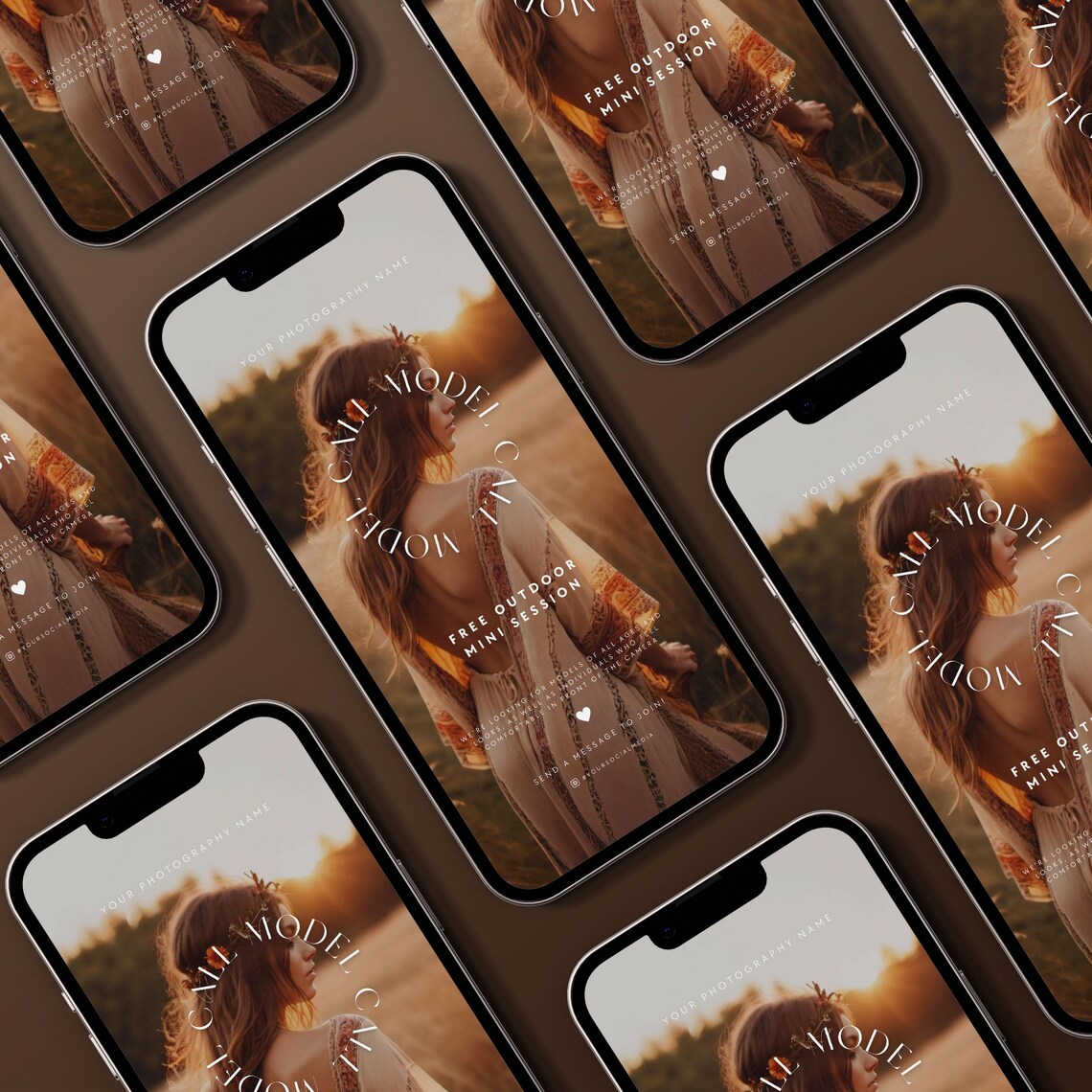 Video Model Call Canva Editable Template Instagram Post & Story New ...