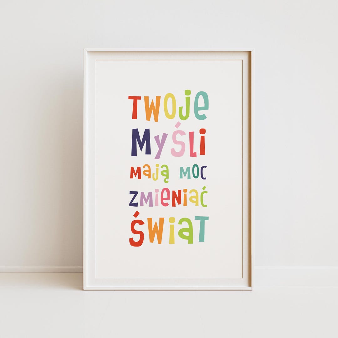 Motivational Poster for Kids Emotional Education Classroom Decoration ...