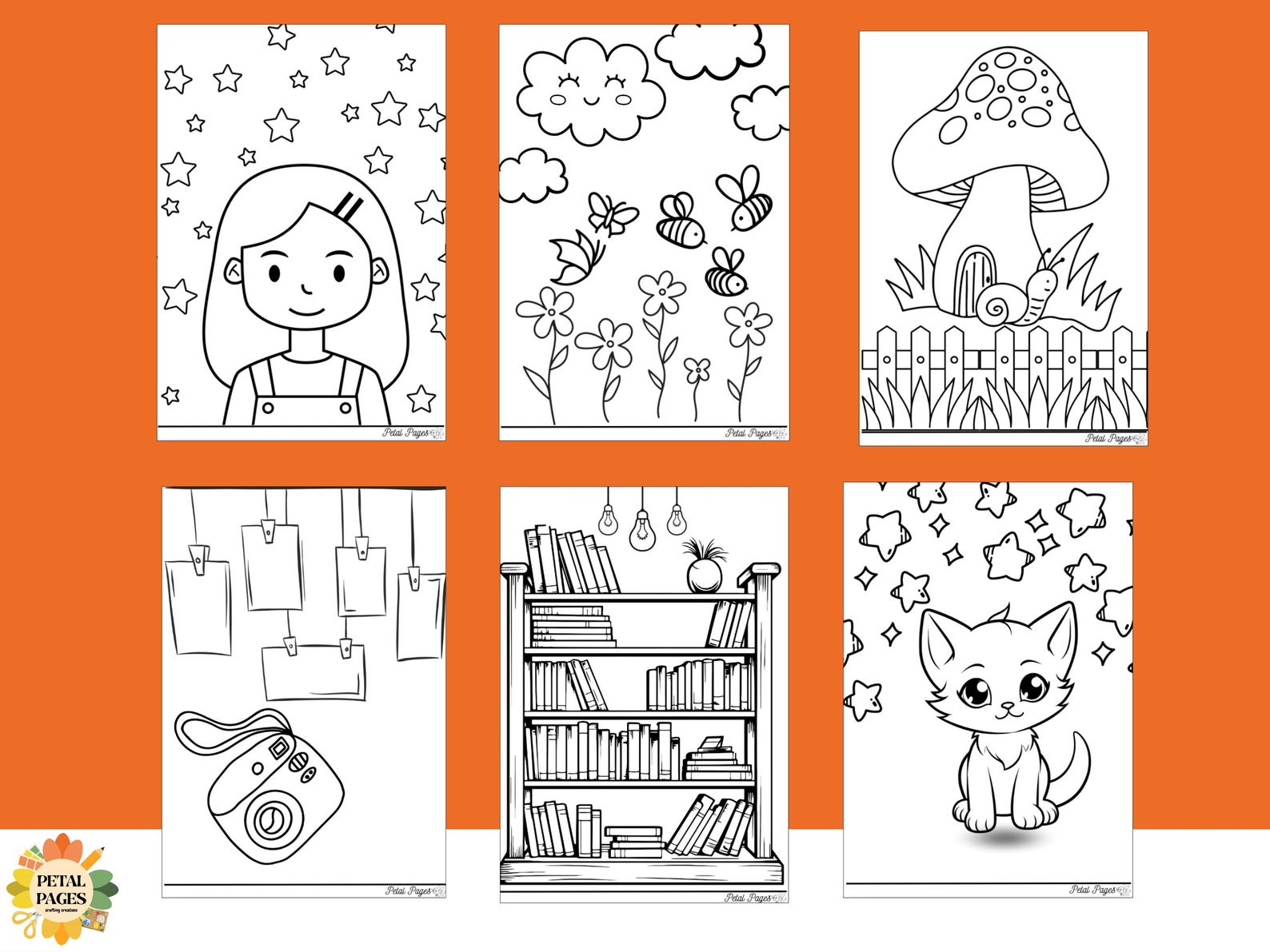 12 CUTE Colouring Pages | Easy, Relaxing & Cozy Adult Sheets | Gonks ...