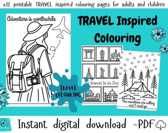 12 KID FRIENDLY Colouring Pages | Easy, Relaxing & Cozy Summer Holidays ...