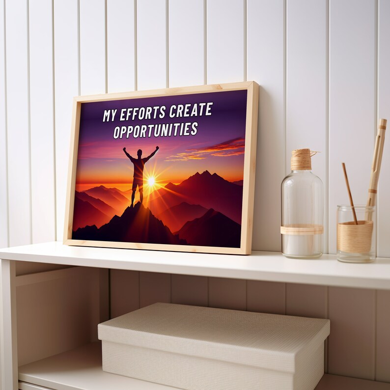 Teamwork Wall Art, Positive Thinking, Stay Positive, Home Office ...