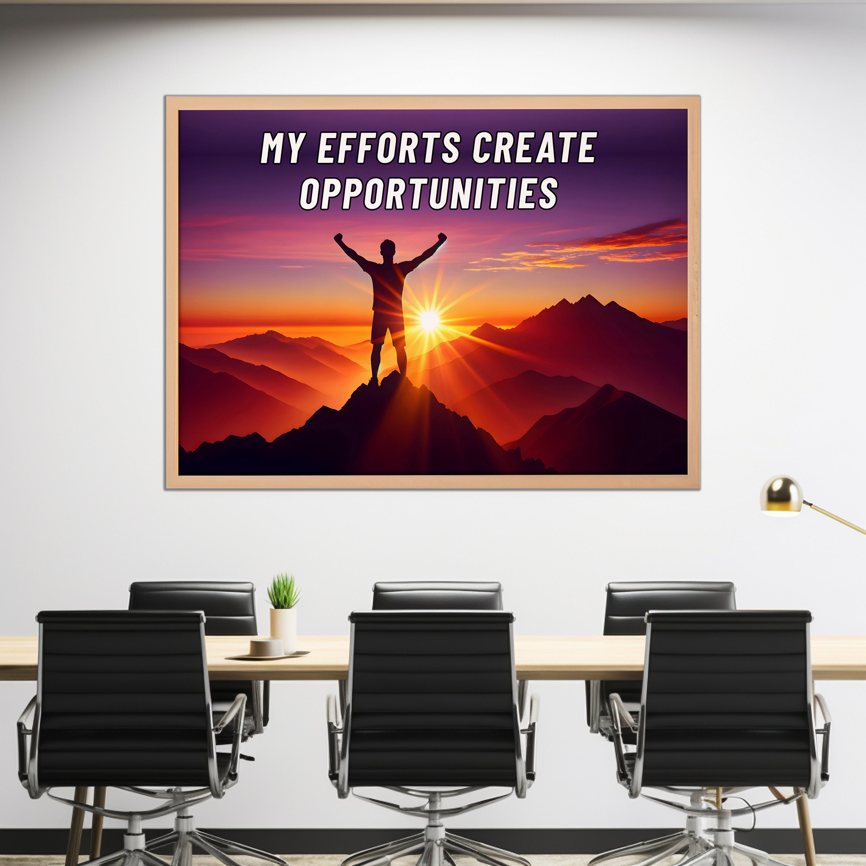 Teamwork Wall Art, Positive Thinking, Stay Positive, Home Office ...