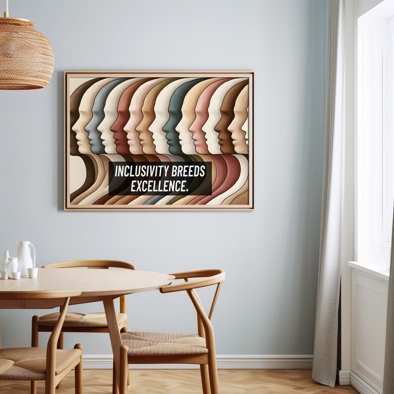 Teamwork Wall Art, Inclusivity, Break Room Signs, Teamwork Quotes ...