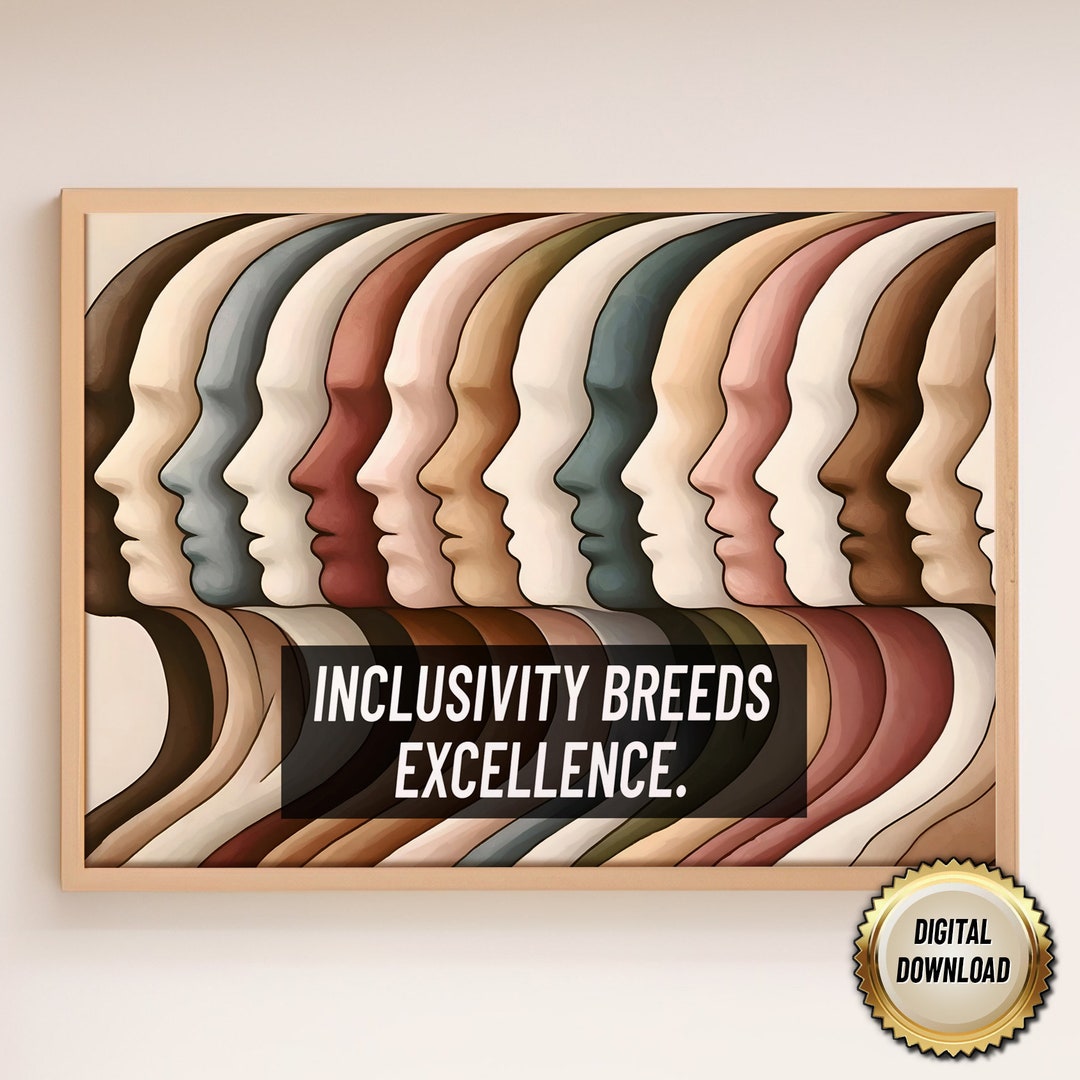 Teamwork Wall Art, Inclusivity, Break Room Signs, Teamwork Quotes ...