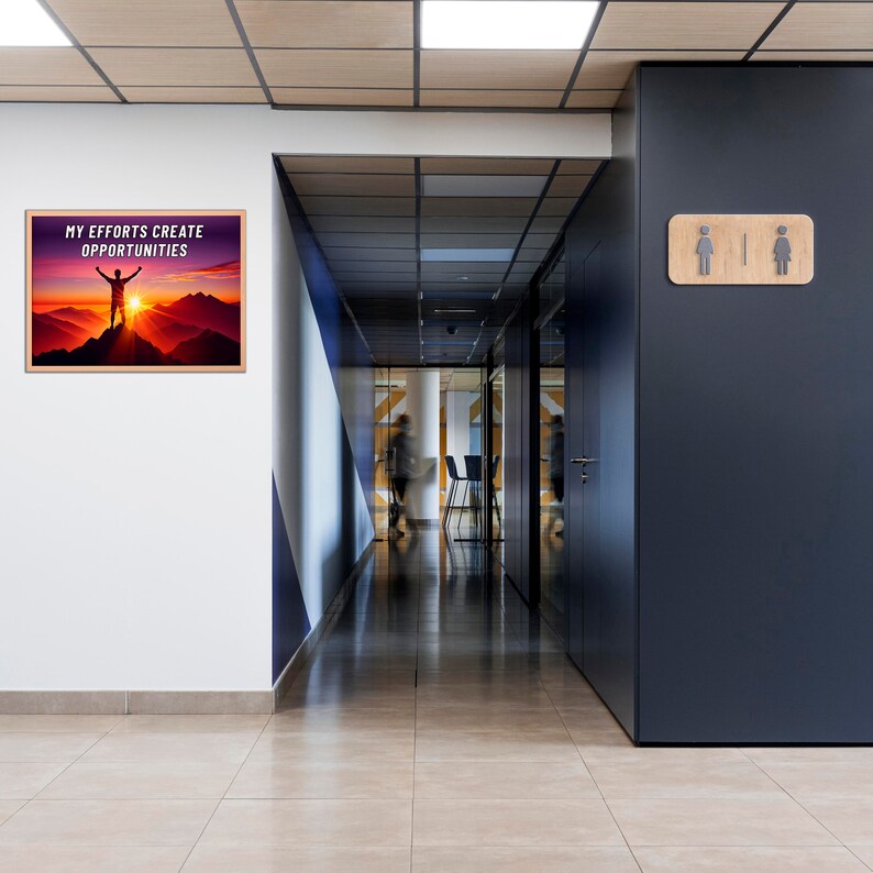 Teamwork Wall Art, Positive Thinking, Stay Positive, Home Office ...