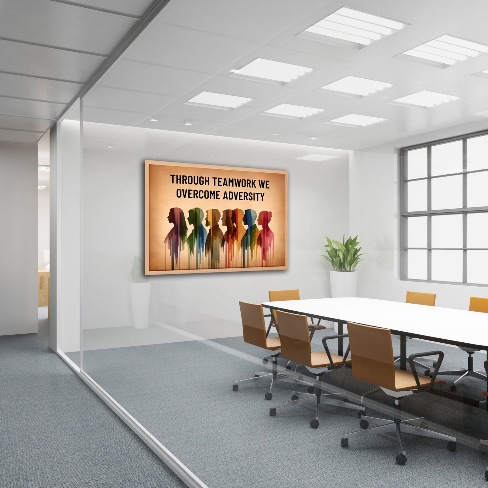 Teamwork Wall Art, Motivational Quotes, Adversity, Motivation Wall Art ...