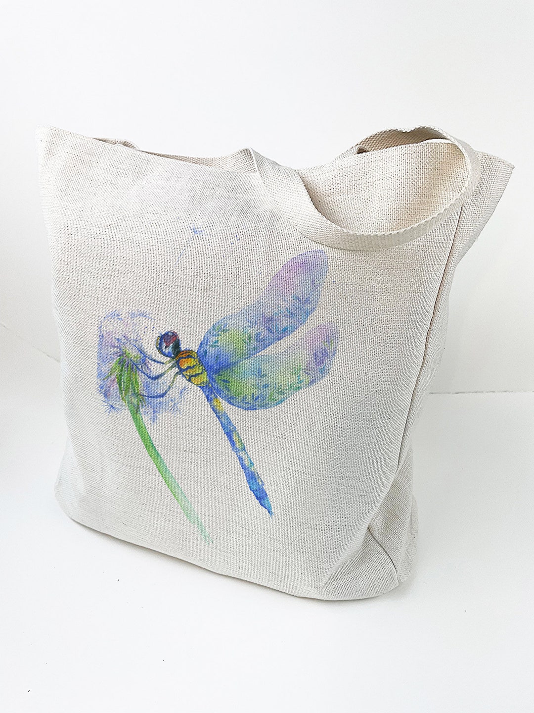 Tote Bag on the Wing Canvas Bag, Large Bag, Snails Bag, Huge Tote Bag ...
