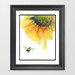 Nectar - Honey Bee - Art Print - Sunflower - Spirit of Life - Busy ...
