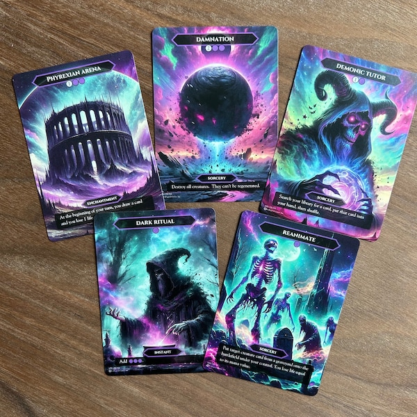 Full Commander Decks Proxy - Etsy