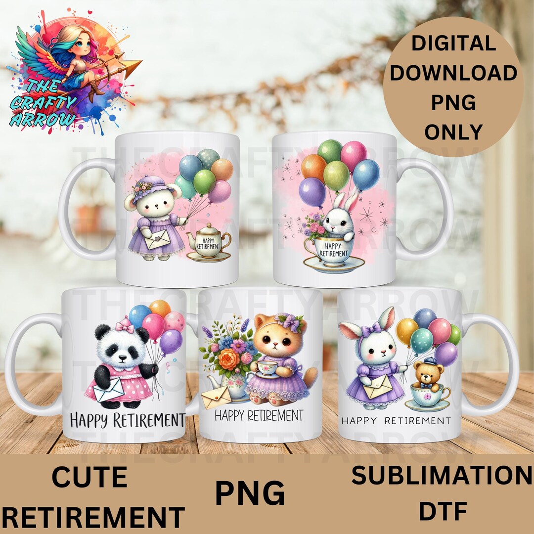 Retirement Bundle, Retirement PNG, Digital Download Retirement ...